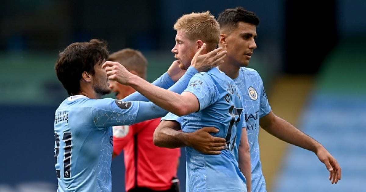 [EPL 리뷰] 'KDB 2골 1도움' 맨시티, '꼴찌' 노리치 5-0 완파..'준우승' 마무리