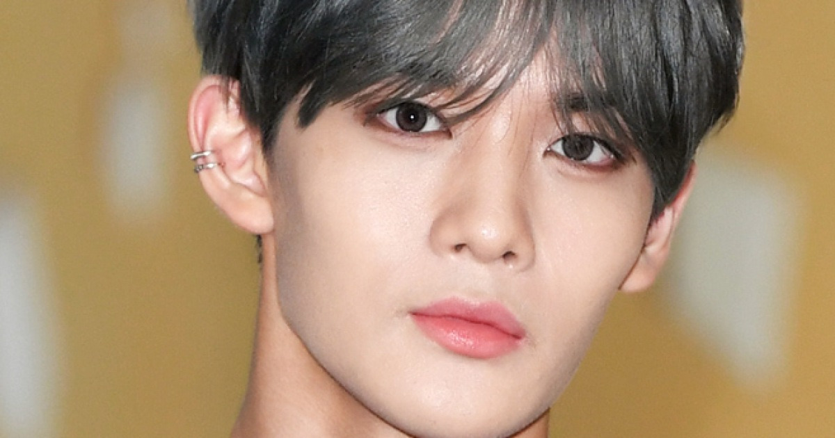 [TD포토] CIX 배진영 '브이~';