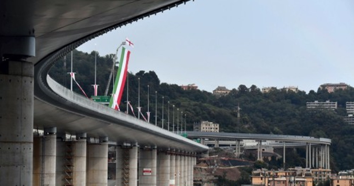ITALY GENOA BRIDGE INAUGURATION