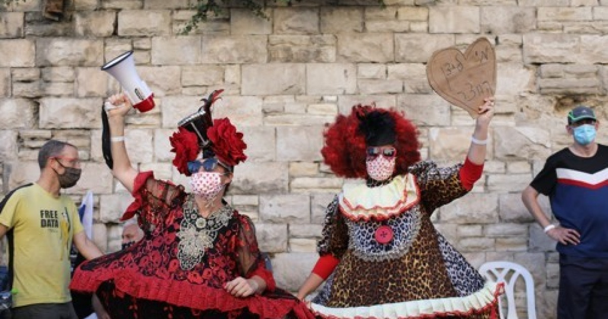 IRAEL PROTEST GO?VERNMENT CORRUPTION