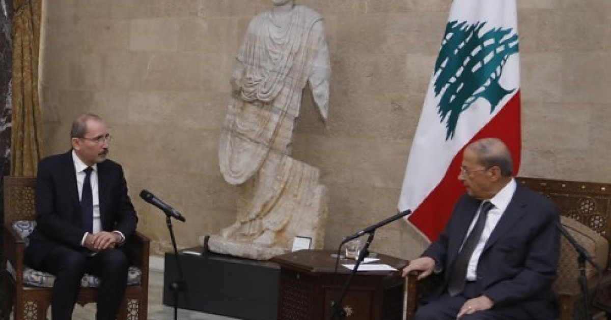 LEBANON JORDAN EXPLOSION AFTERMATH VISIT