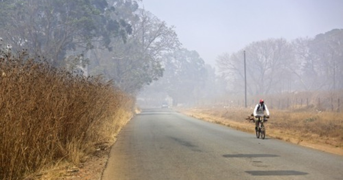 ZIMBABWE HEALTH FIRE AT DUMPSITE