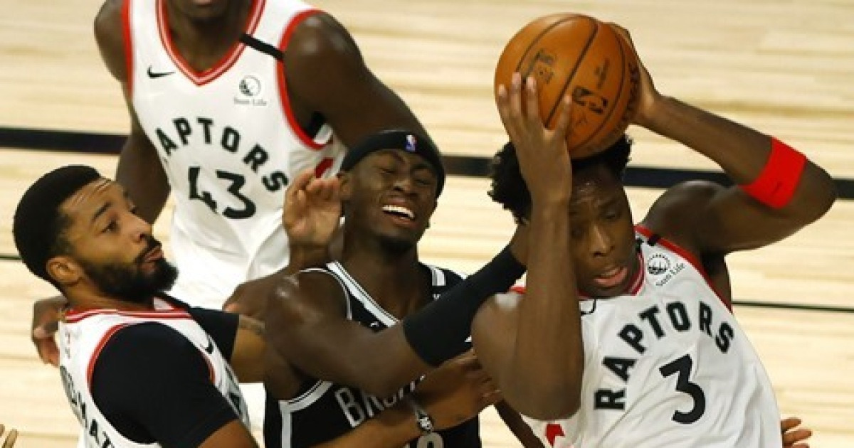 Nets Raptors Basketball