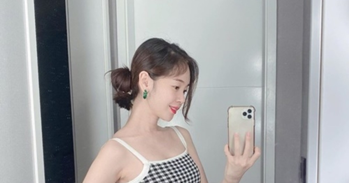 김보미, 아름다운 D라인 공개 "9kg쪄 51kg..괜찮은 거죠?" [M+★SNS]