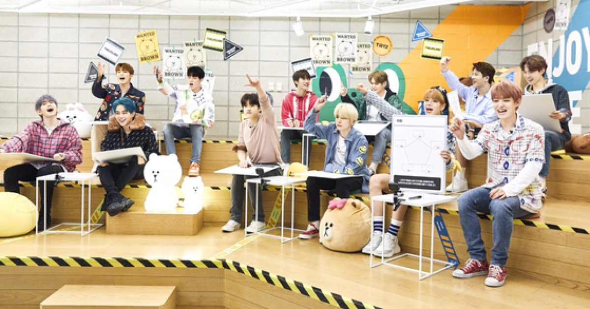 Boy band Treasure to create characters with Naver's Line Friends