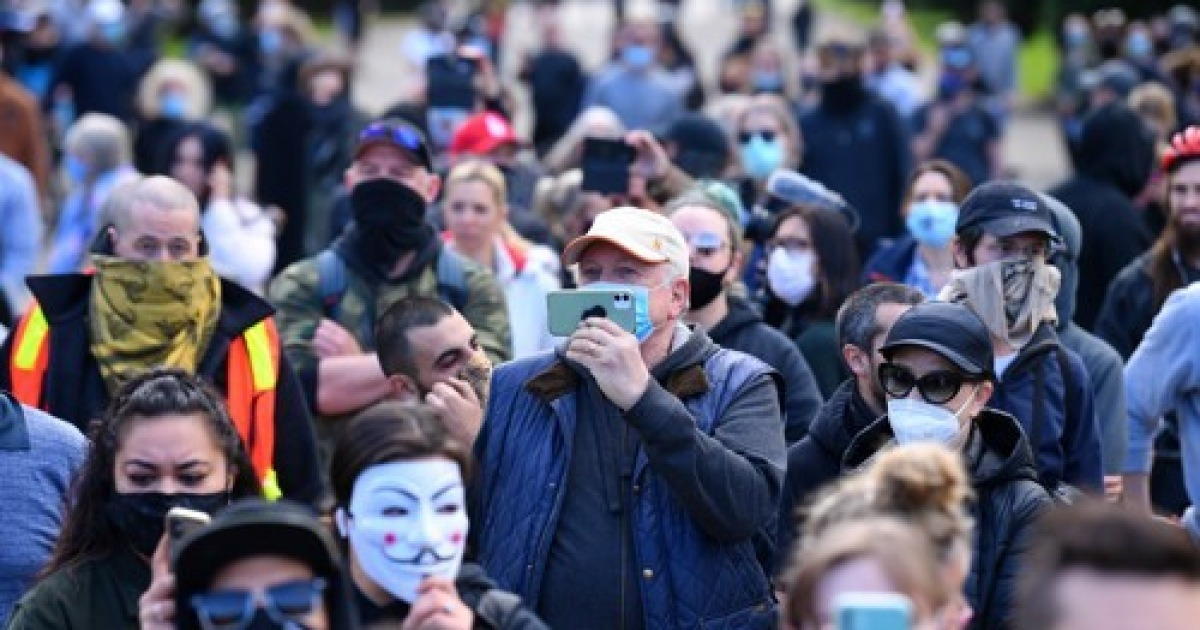 AUSTRALIA PROTESTS FREEDOM DAY