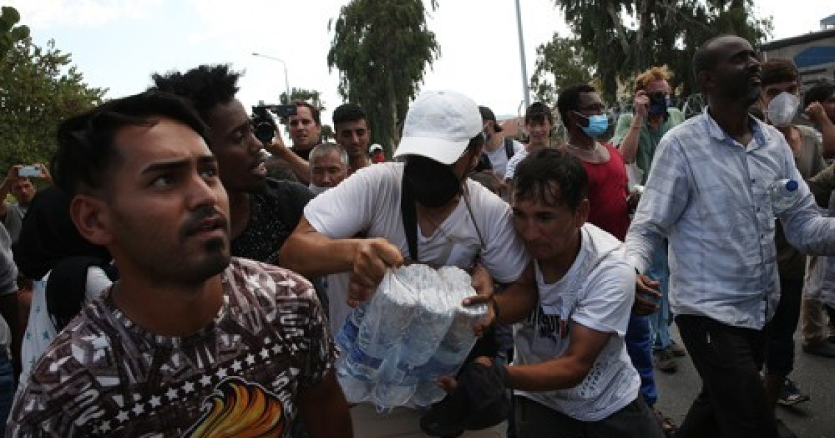 GREECE MIGRATION REF?UGEES MORIA CAMP