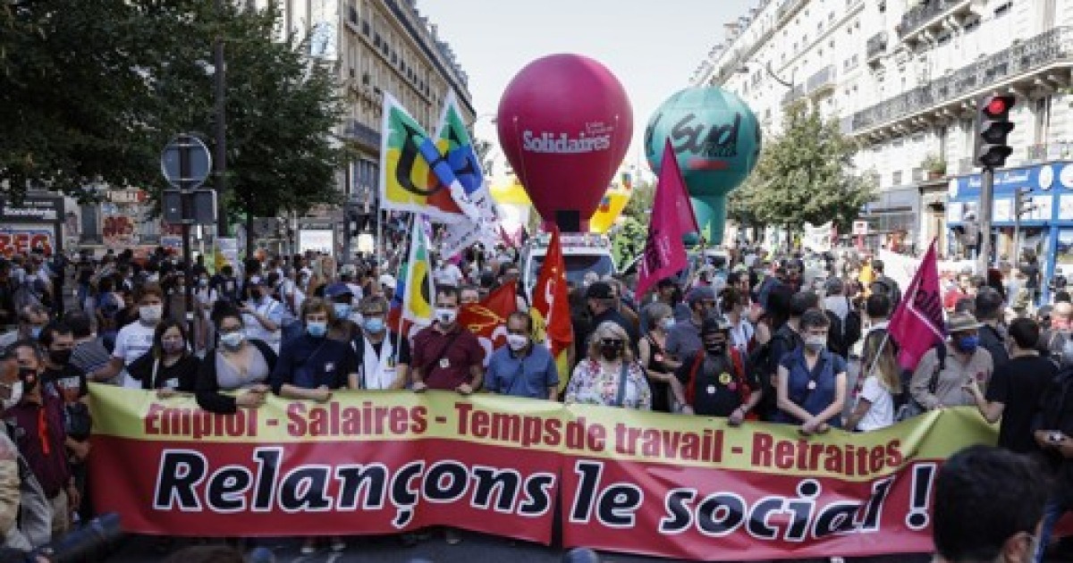 FRANCE LABOR DEMONSTRATION