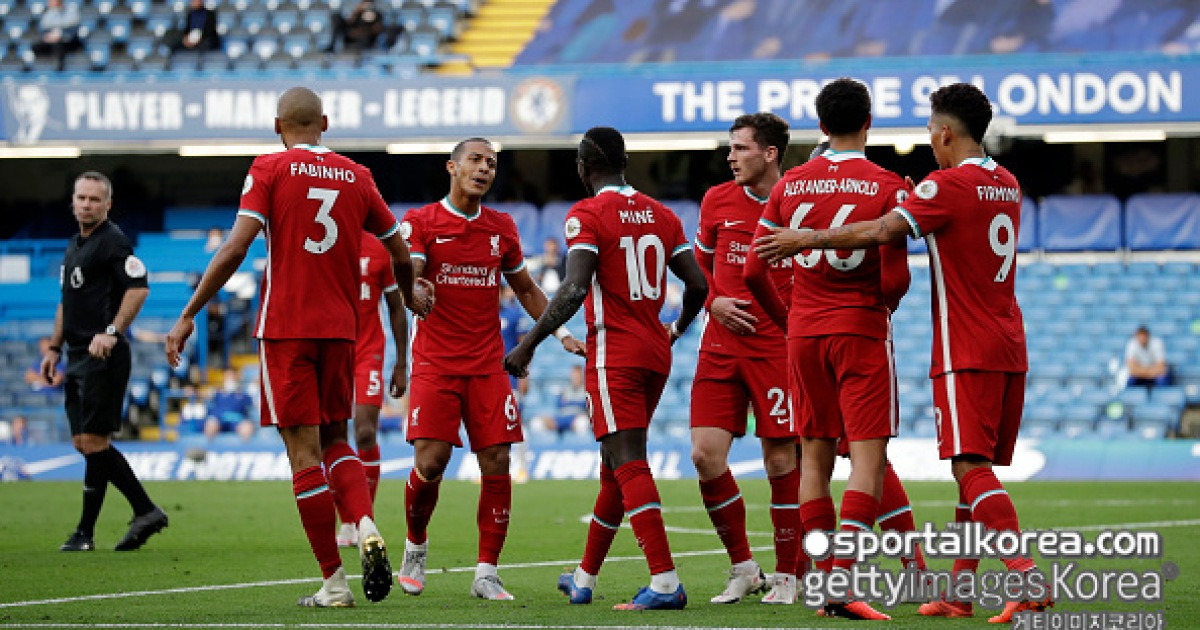 [EPL 2R] '또 실수 케파+퇴장' 첼시, 리버풀에 0-2 완패.. '마네 멀티골'