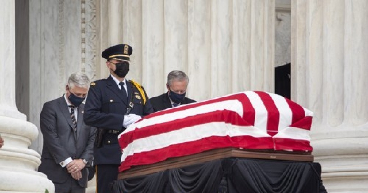 USA PEOPLE GINSBURG SUPREME COURT RBG OBIT