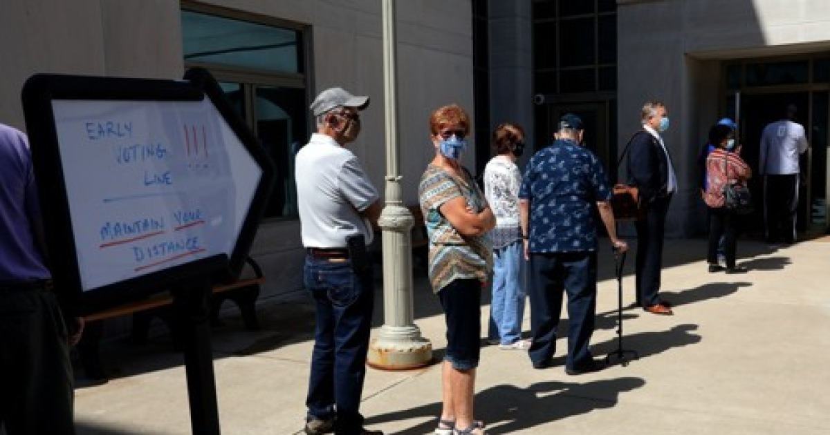 Election 2020 Early Voting Illinois