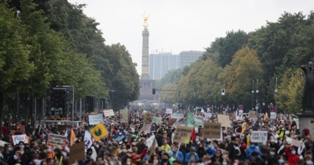 GERMANY FRIDAYS FOR FUTURE CLIMATE STRIKE COVID19