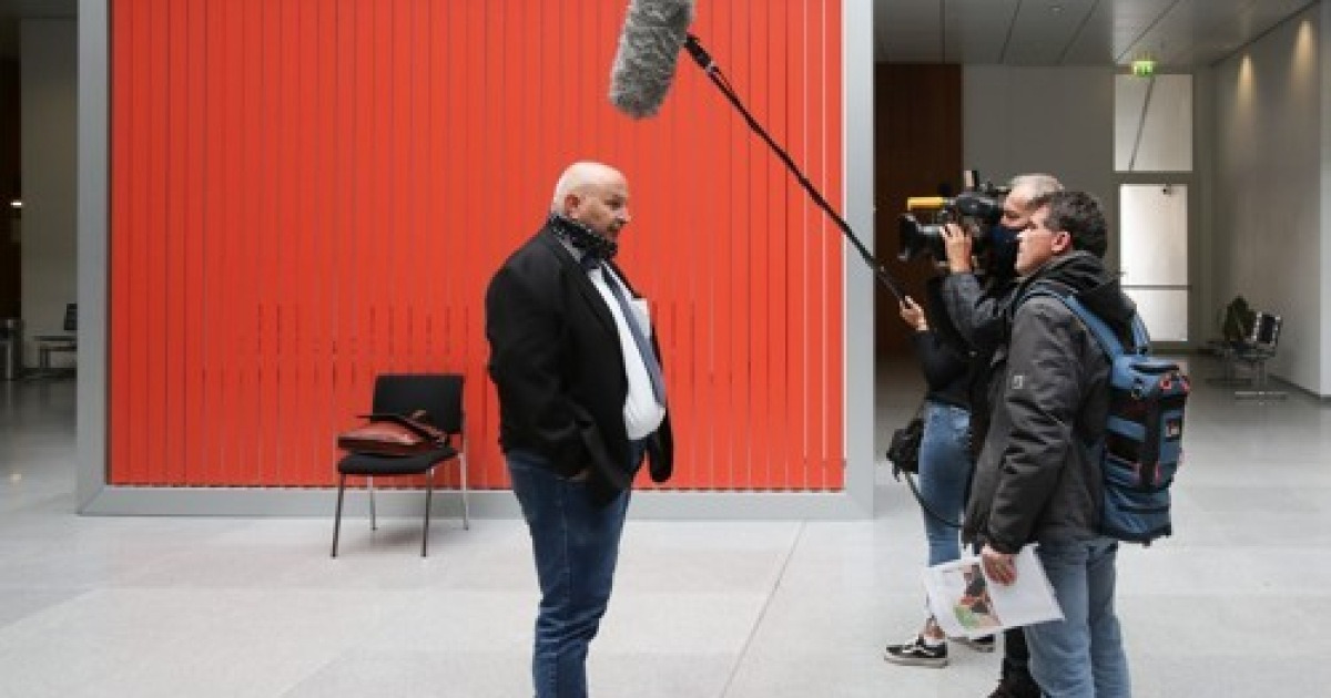 GERMANY TRIAL CORONAVIRUS FACE MASKS