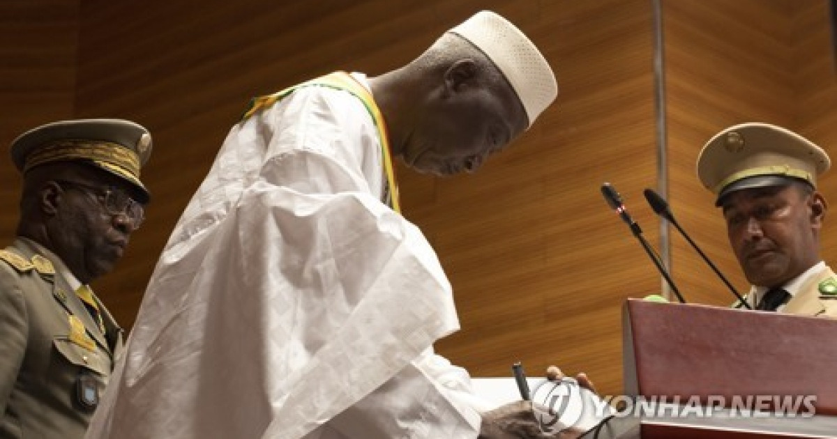 MALI NEW TRANSITION PRESIDENT