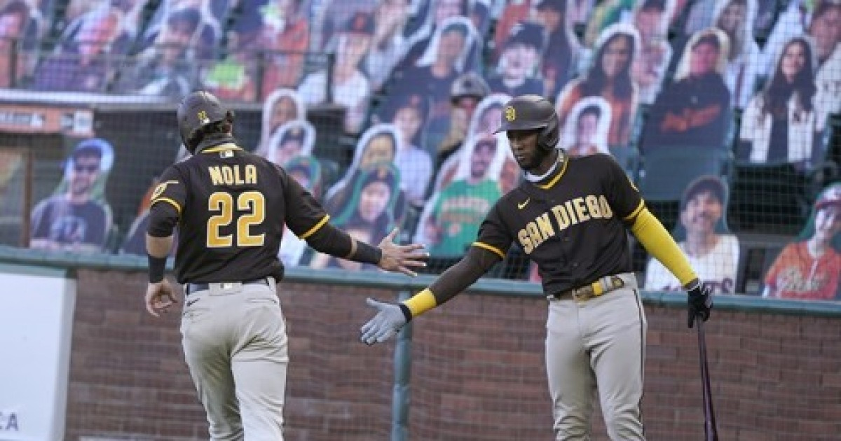 Padres Giants Baseball