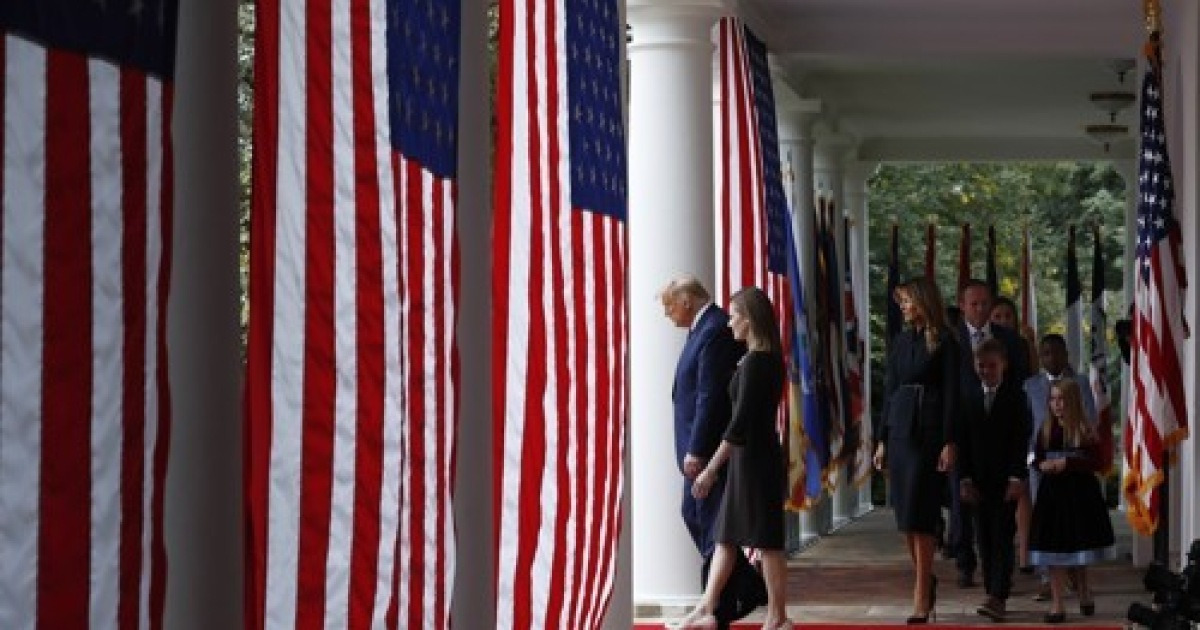 USA WHITE HOUSE TRUMP BARRETT