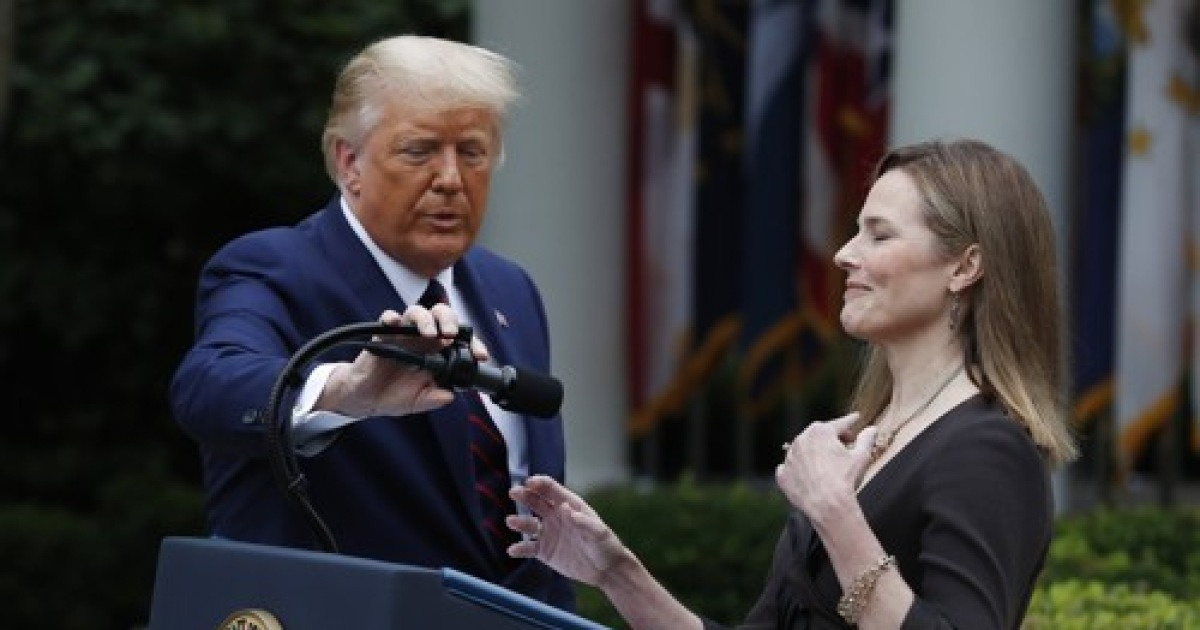 USA WHITE HOUSE TRUMP BARRETT