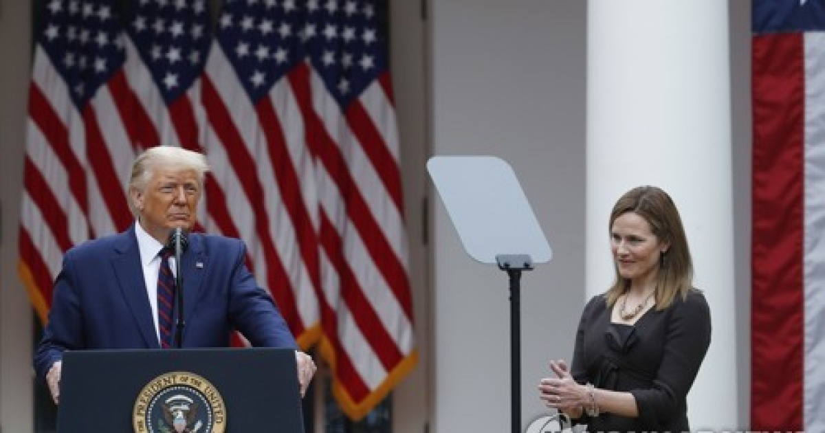 USA WHITE HOUSE TRUMP BARRETT