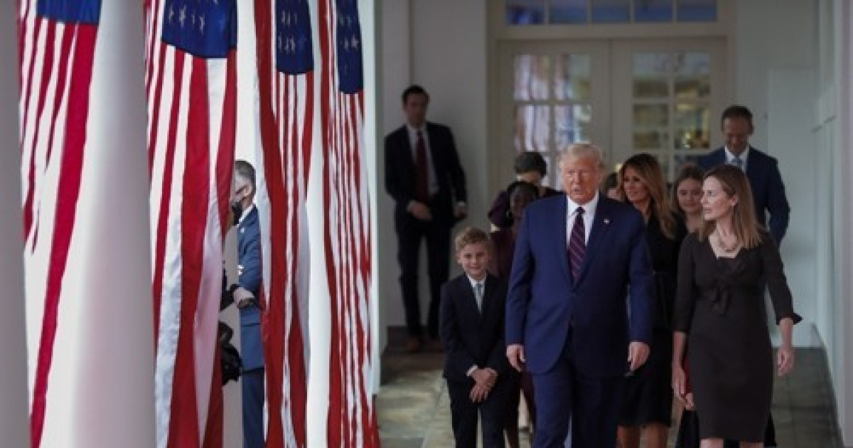 USA WHITE HOUSE TRUMP BARRETT