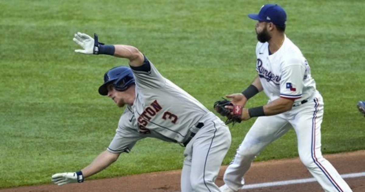 Astros Rangers Baseball