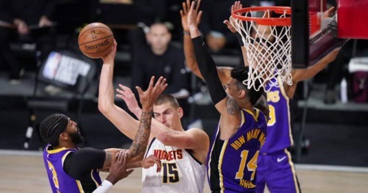 Nuggets Lakers Basketball