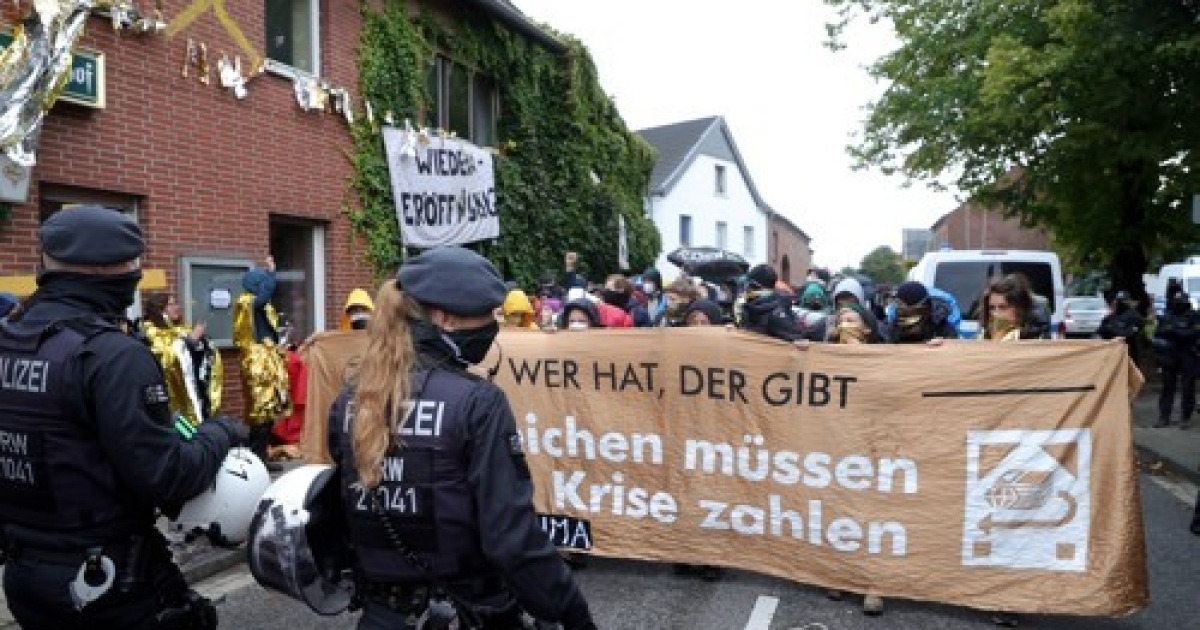 GERMANY ENDE GELAENDE PROTEST INITIATIVE
