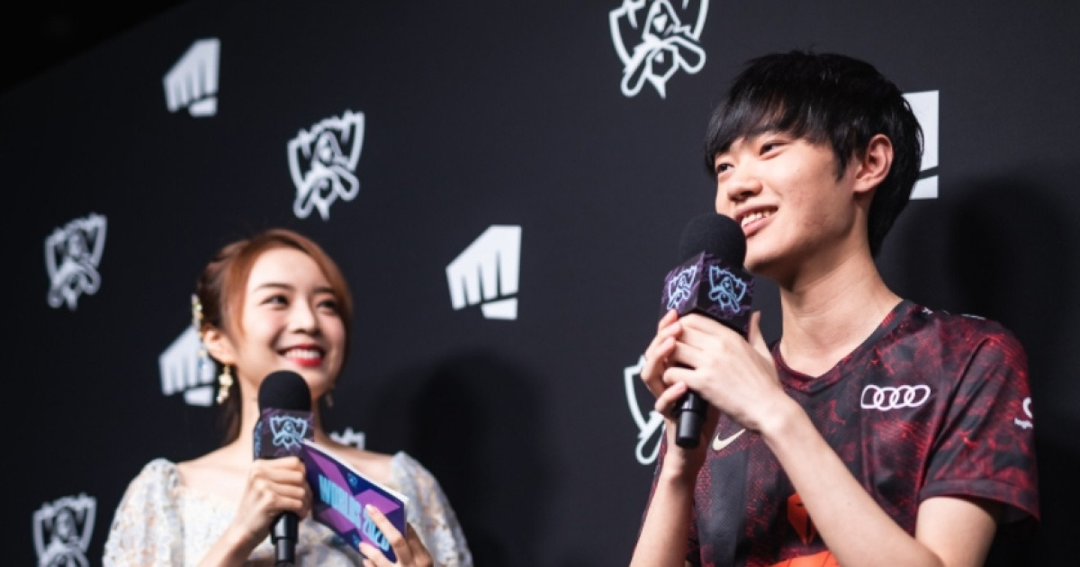 [롤드컵] TES 'knight' 주오딩 "경계하는 팀은 담원"