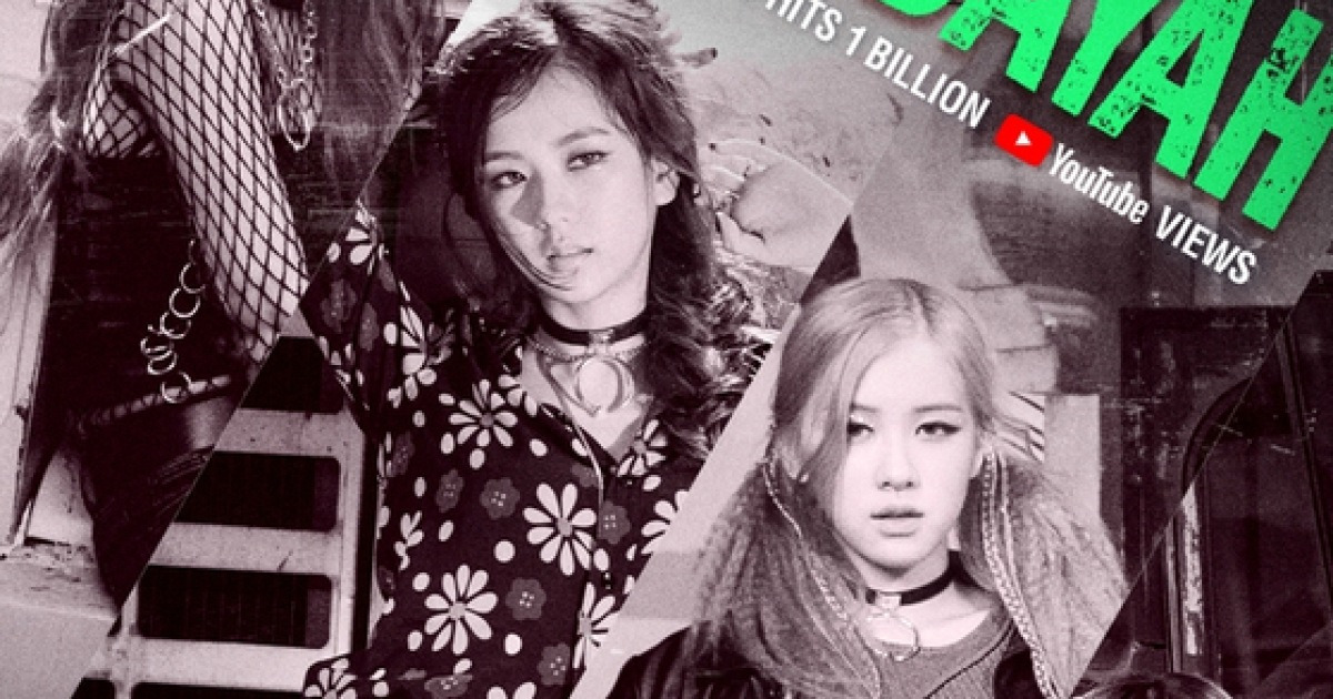 Blackpink's 'Boombaya' music video surpasses 1 billion YouTube views