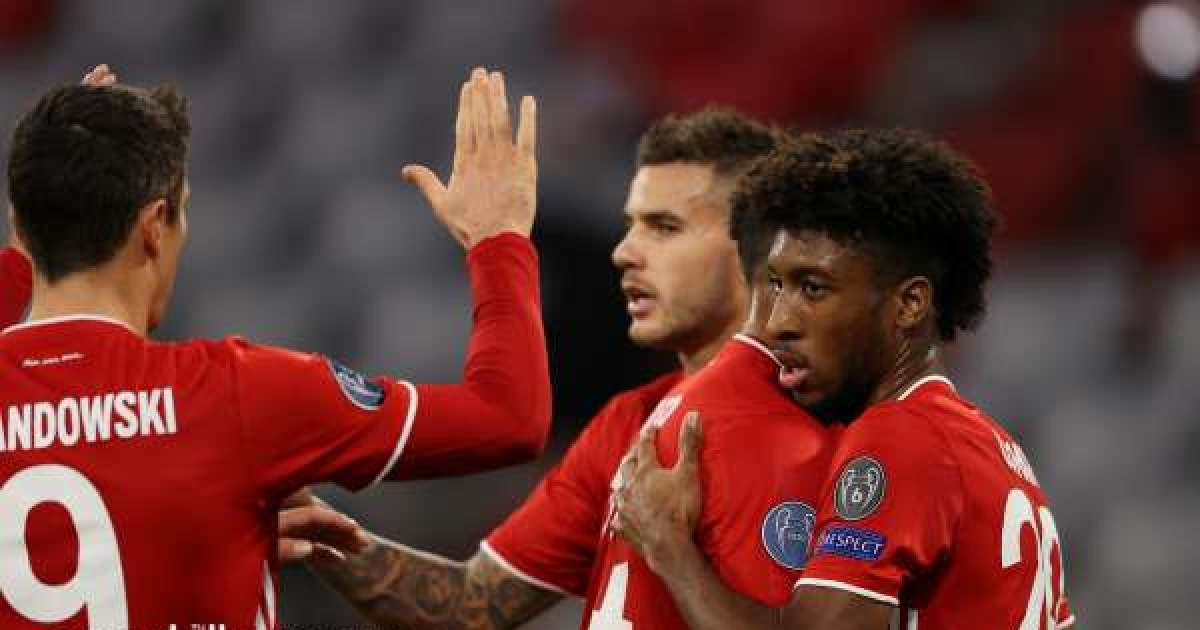 [UCL A조] '코망 2G 1AS' 뮌헨, 아틀레티코 4-0 대파..'역시 디펜딩챔피언'