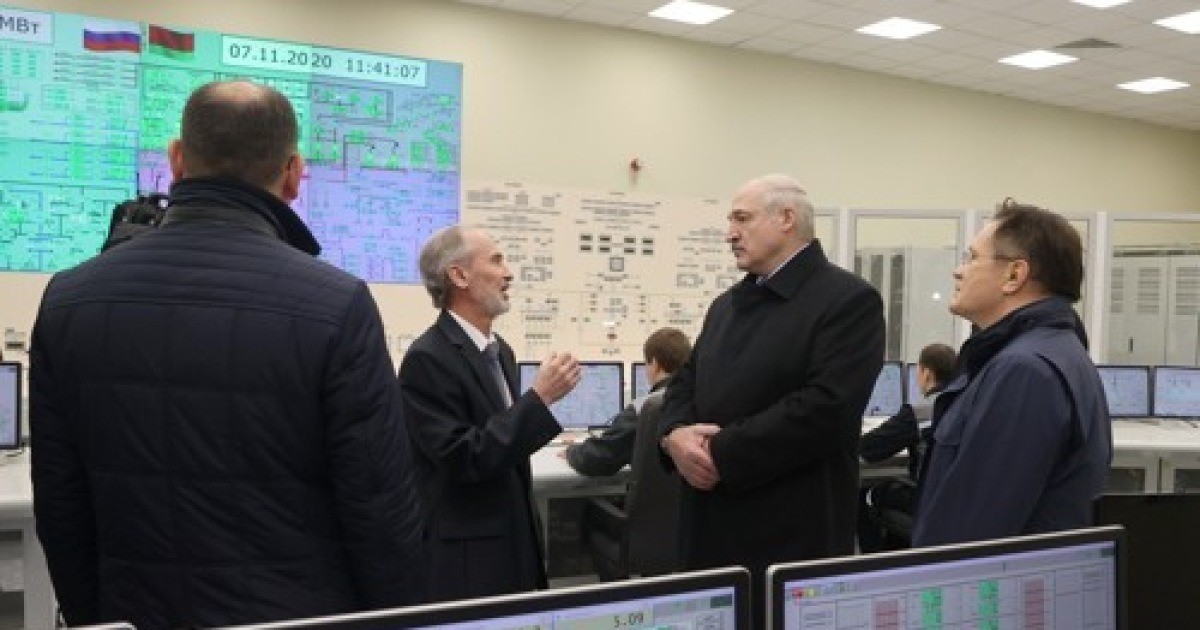 BELARUS NPP POWER LAUNCH LUKASHENKO