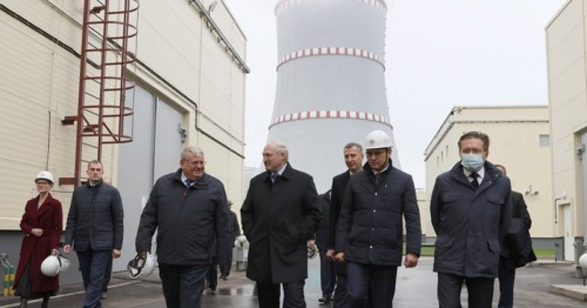 BELARUS NPP POWER LAUNCH LUKASHENKO