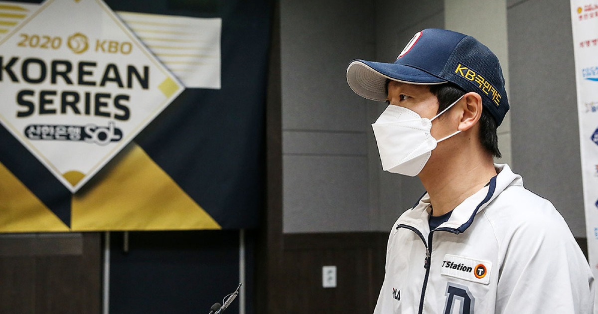 'KS MVP 경험' 정수빈 "영웅 되고 싶은 마음, 올해도 똑같아" [KS1:프리톡]