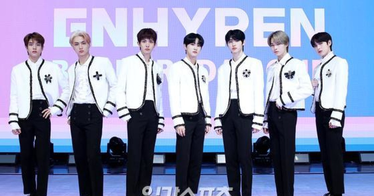 [종합IS] "목표는 신인상" 엔하이픈, BTS·SVT 따라 글로벌 아티스트로