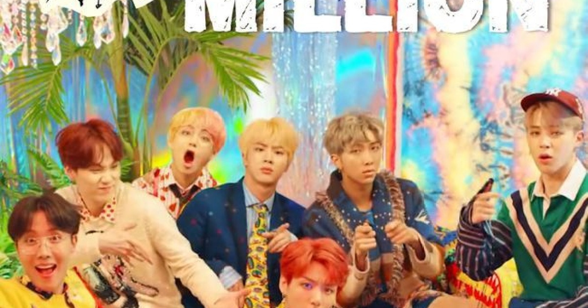방탄소년단 'IDOL' 뮤비 8억뷰 돌파..통산 5번째 8억뷰 기록