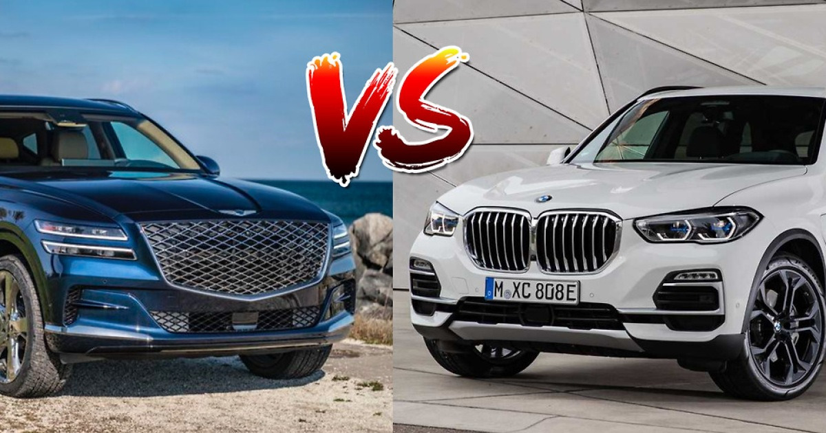 제네시스 GV80 vs BMW X5, 해외 평가는? | 더드라이브