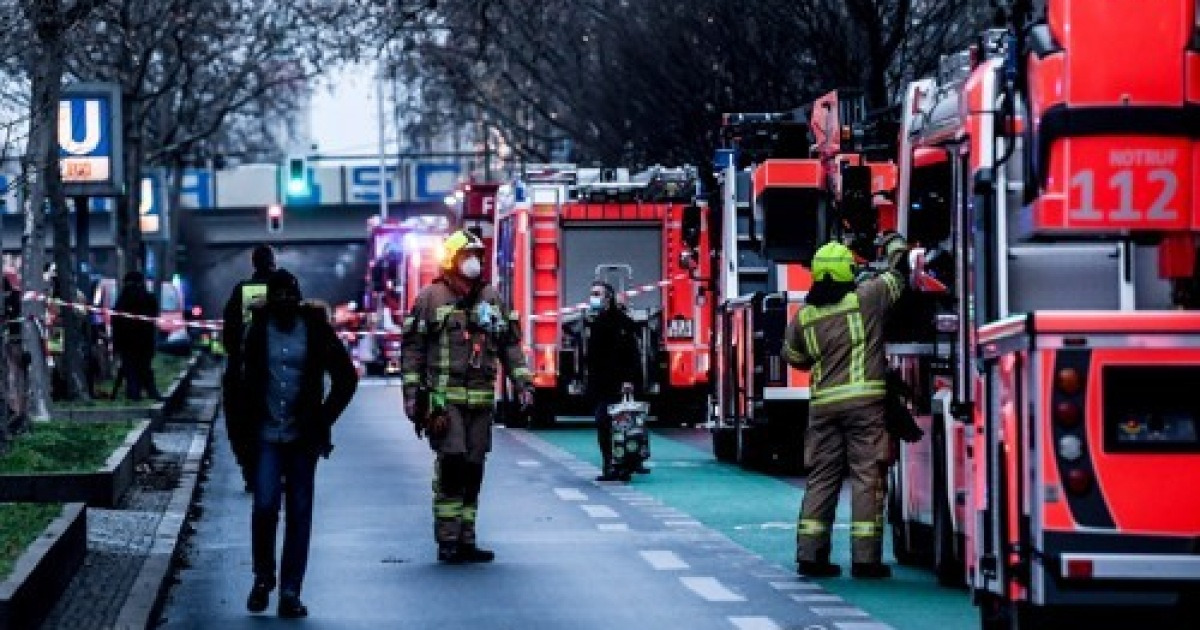 GERMANY FIRE BERLIN