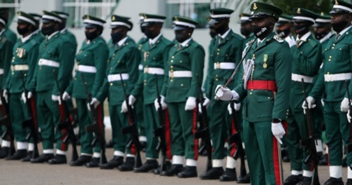 NIGERIA MILITARY PARADE