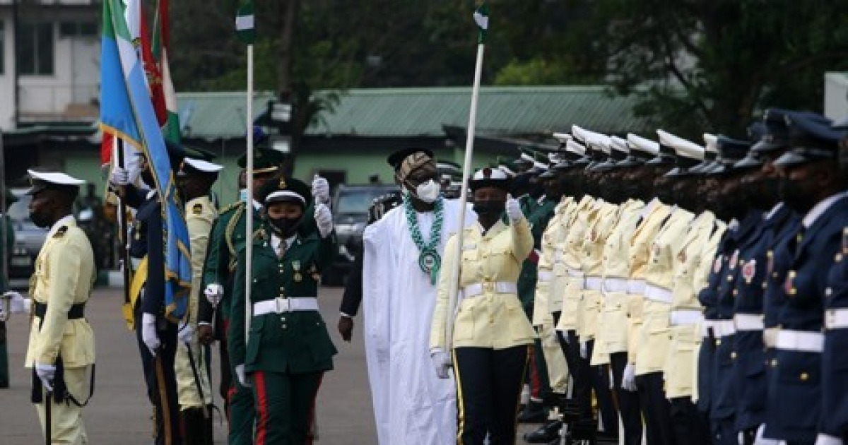 NIGERIA MILITARY PARADE