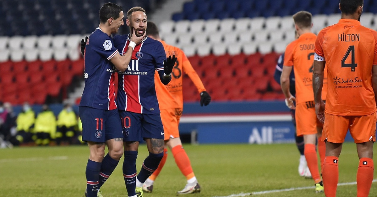[리그앙 리뷰] '3분 3골' PSG, 'GK 퇴장' 몽펠리에에 4-0 대승.. '윤일록 결장'