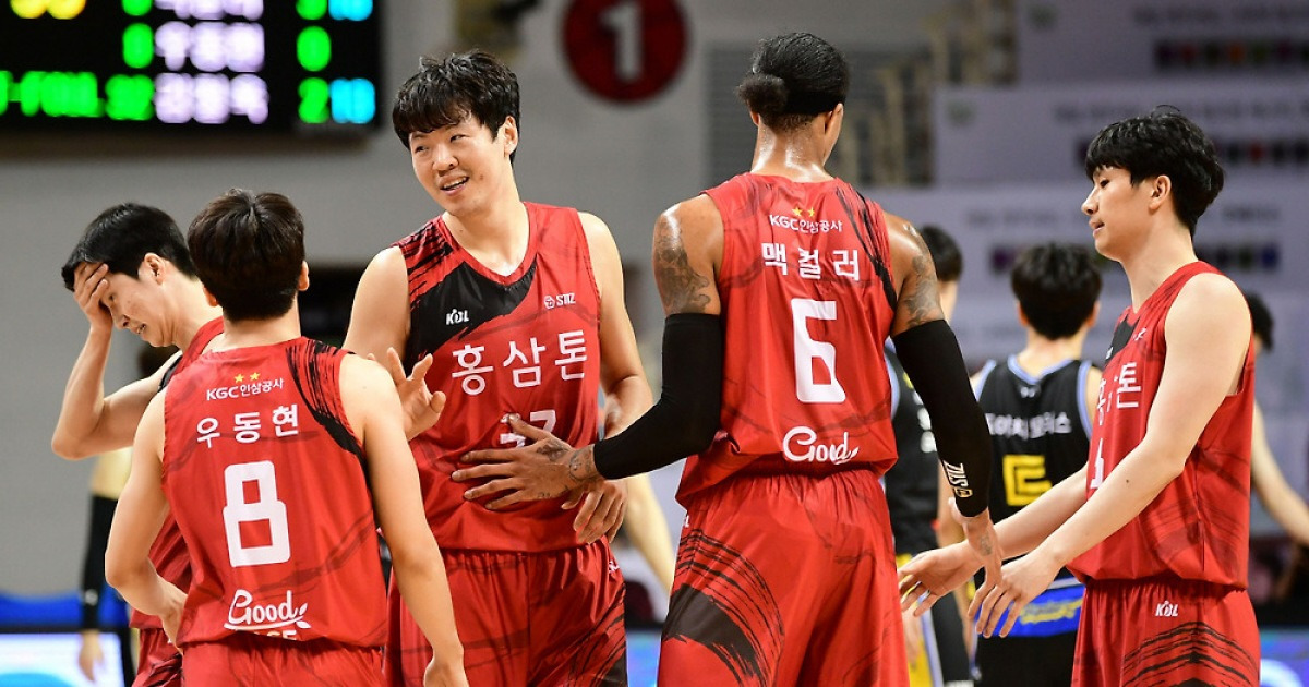 4연패 빠졌던 KGC, 다시 2연승으로 살아났다