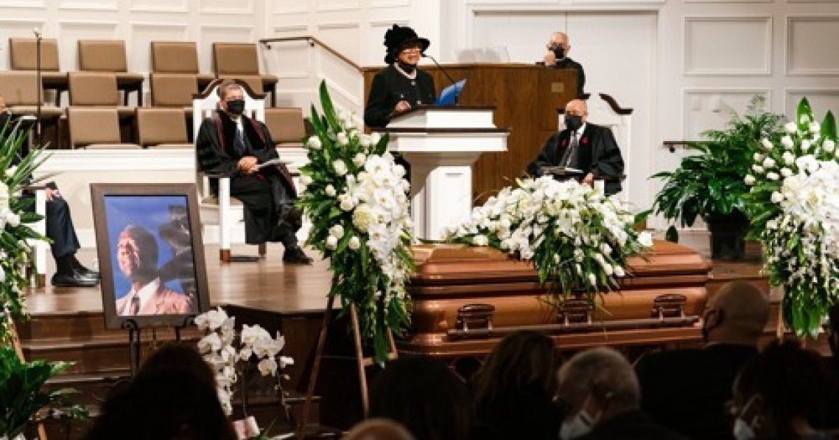 USA HANK AARON FUNERAL