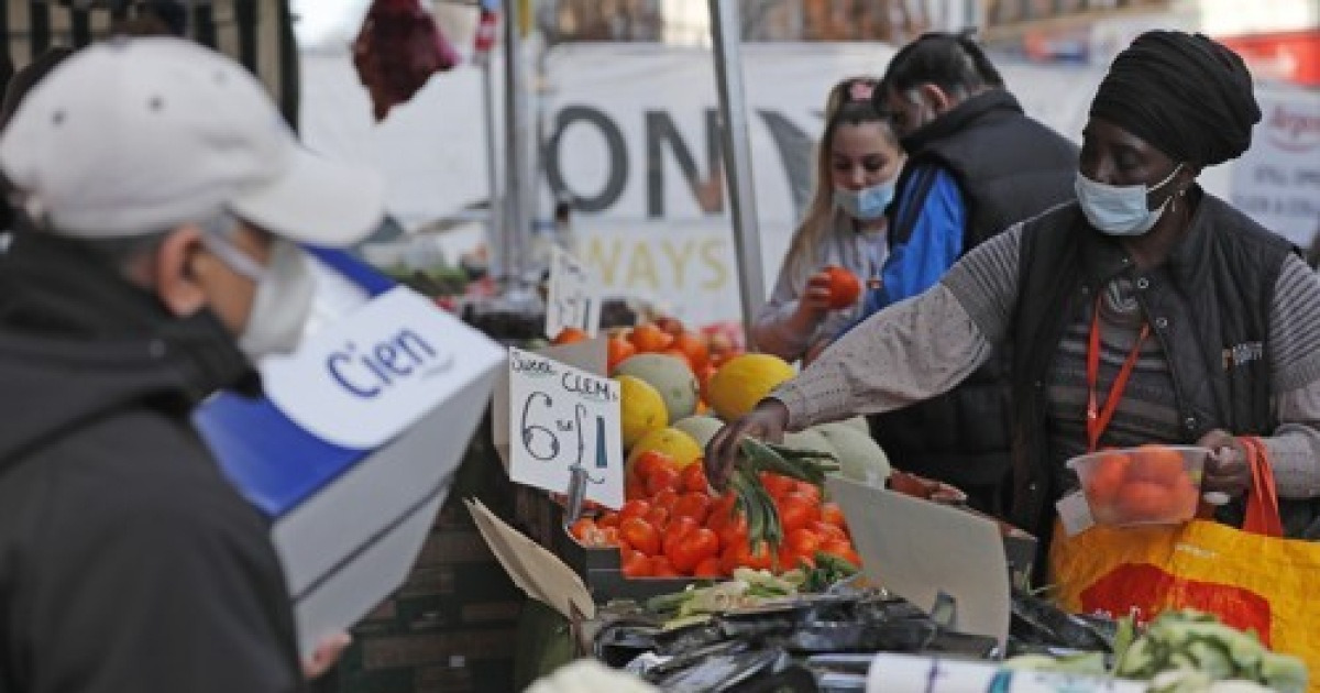 Virus Outbreak Britain Hard-hit Borough