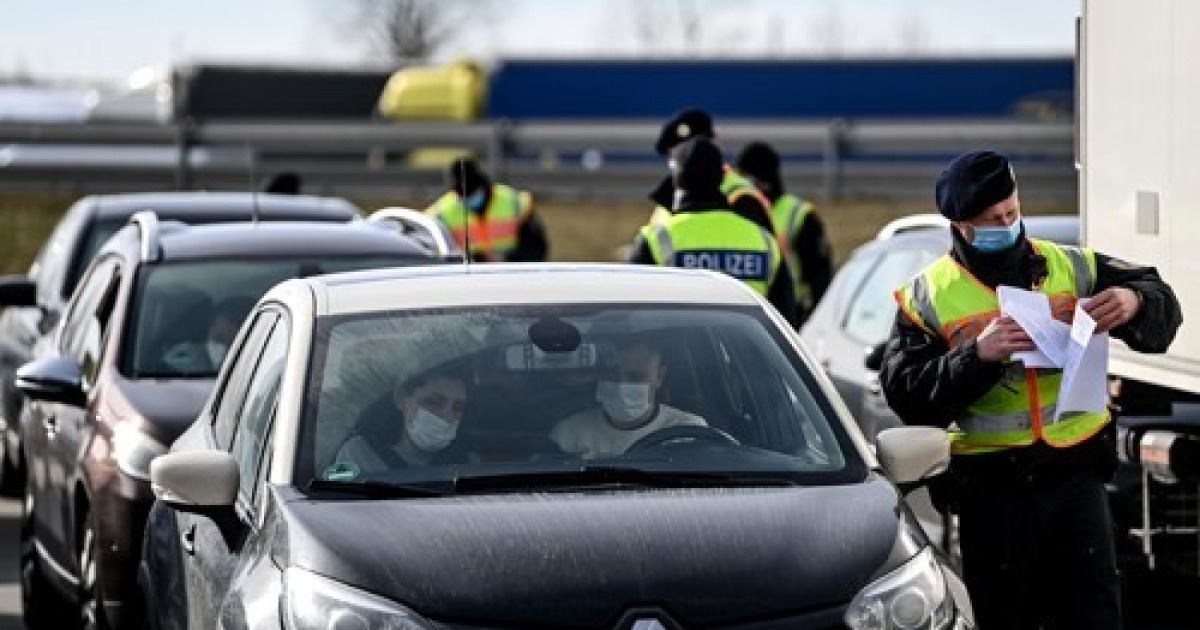 GERMANY BORDER PANDEMIC CORONAVIRUS COVID19