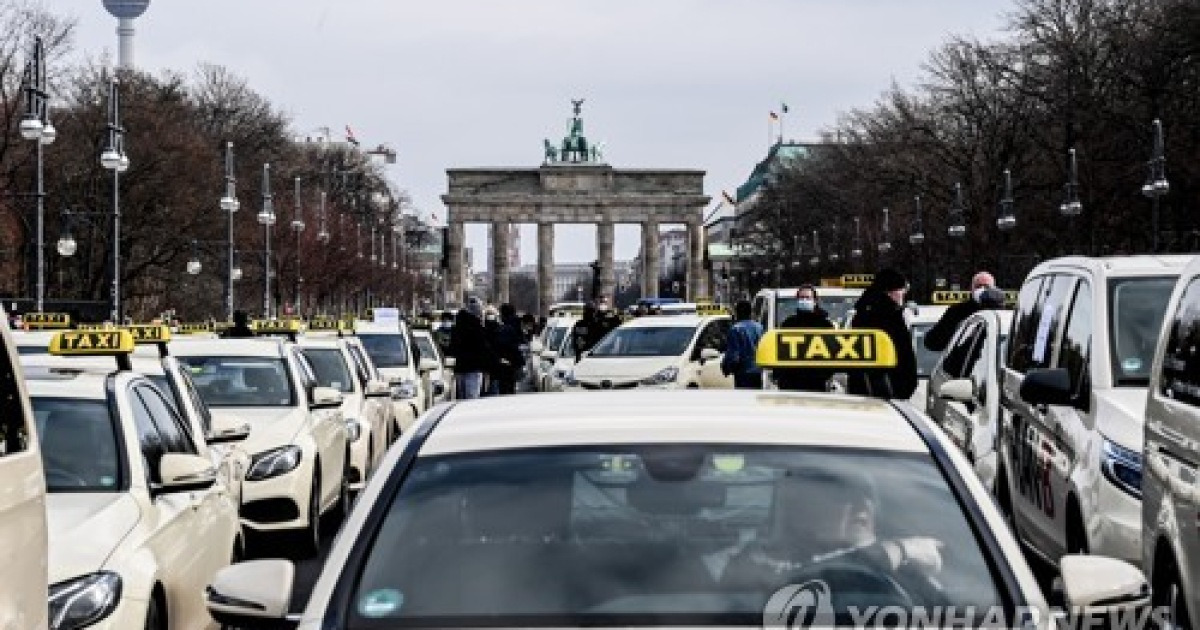 GERMANY TAXI PROTEST