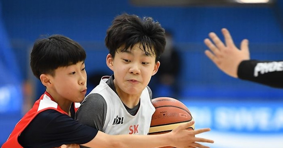 [JB포토] SK 유소년 '스피드를 이용한 돌파'