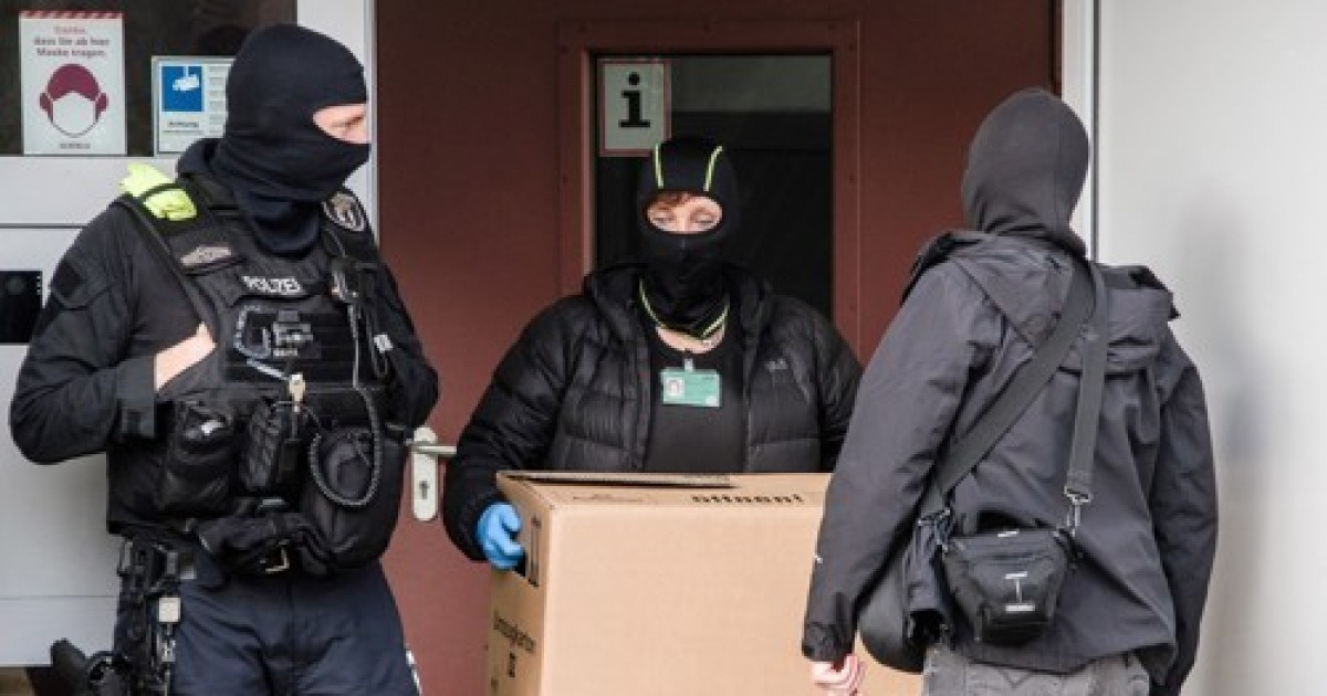 GERMANY EXTREMISM POLICE RAID