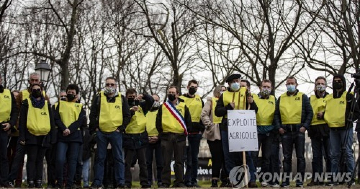 FRANC PARIS FARMERS PROTEST