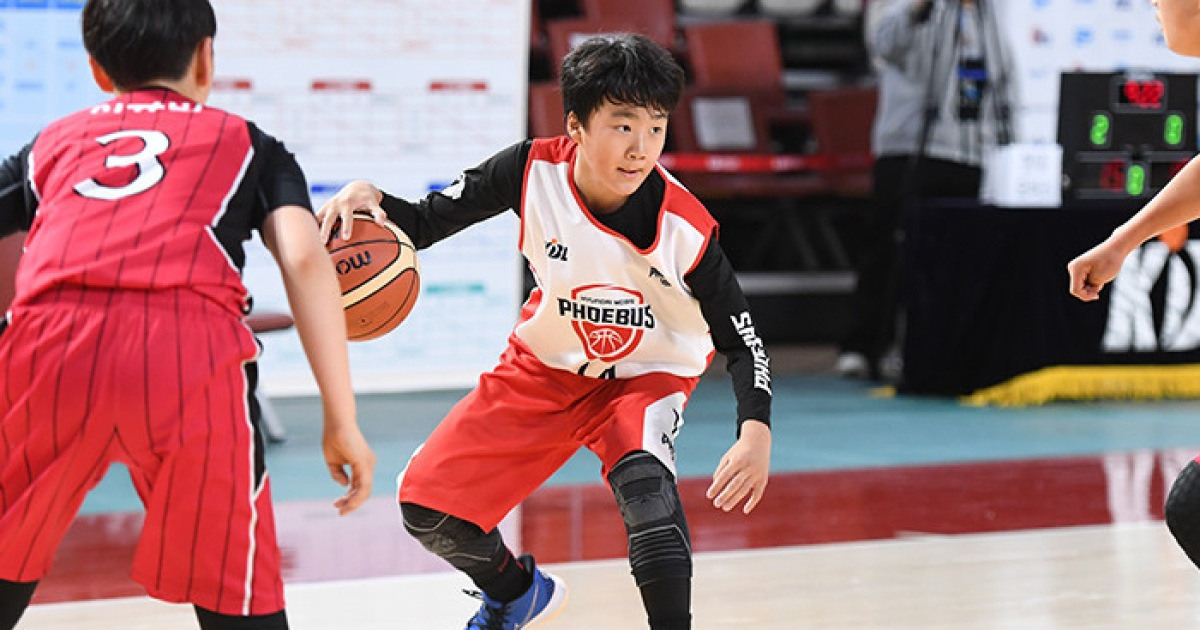 [KBL주말리그] '박지오 13P 10R' 현대모비스 U11, LG 꺾고 대회 첫 승 장식