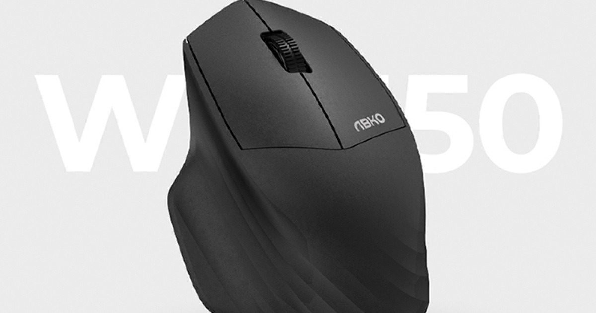 앱코, 무소음 무선 블루투스 마우스 WM550 출시
