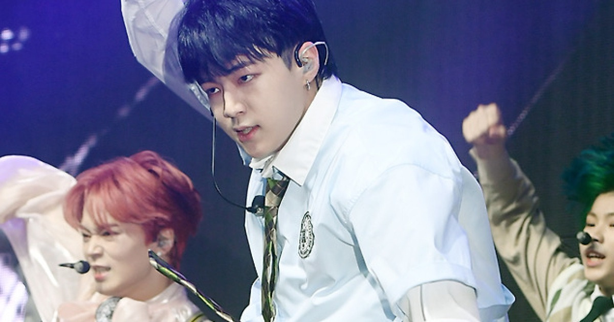 [TD포토] T1419 건우 '높이 뛰자'